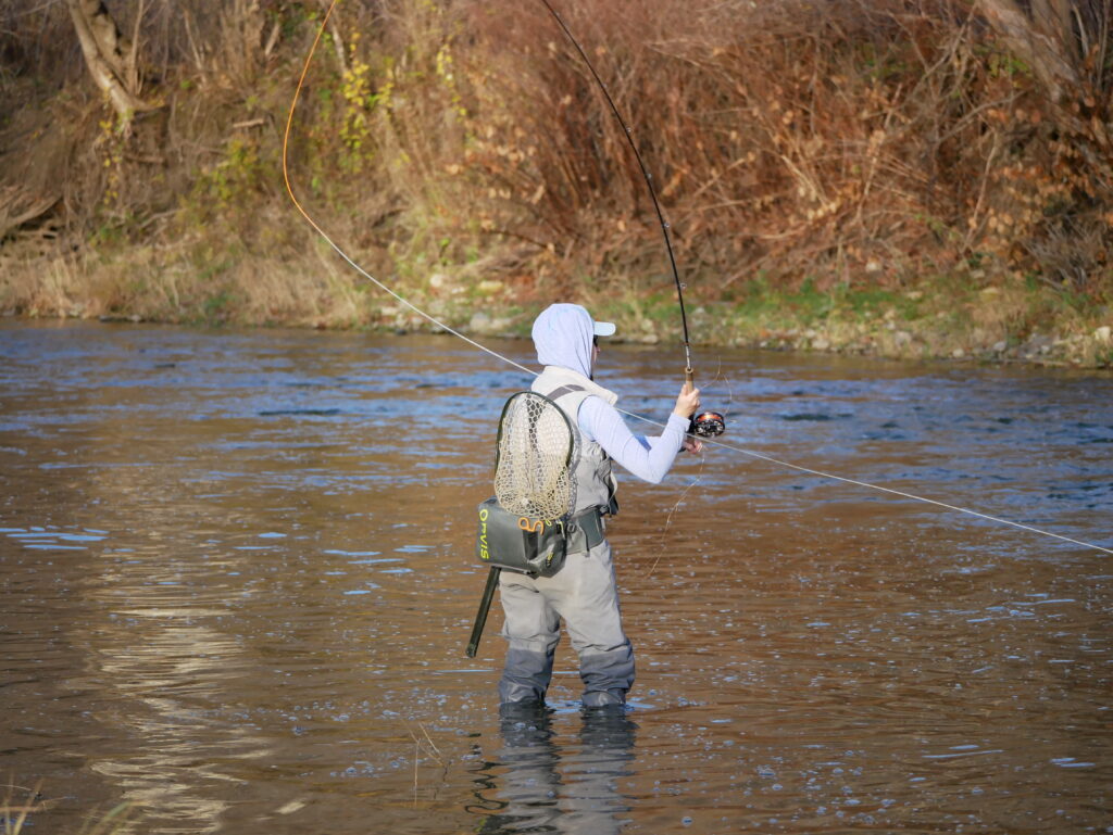 On-the-Water Fly Fishing Instruction - Trico Unlimited