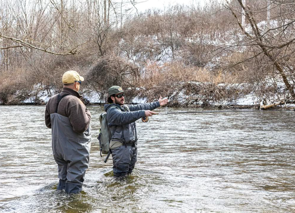 On-the-Water Fly Fishing Instruction - Trico Unlimited